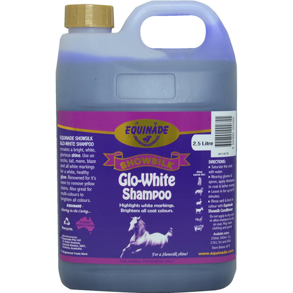 Equinade Glo-White Shampoo - Brookies Rural Traders