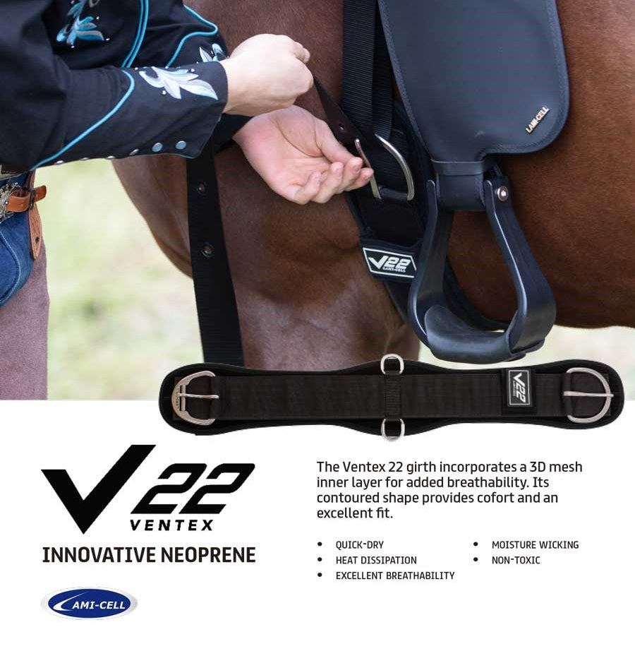 Lami-Cell V22 Western Girth - Brookies Rural Traders