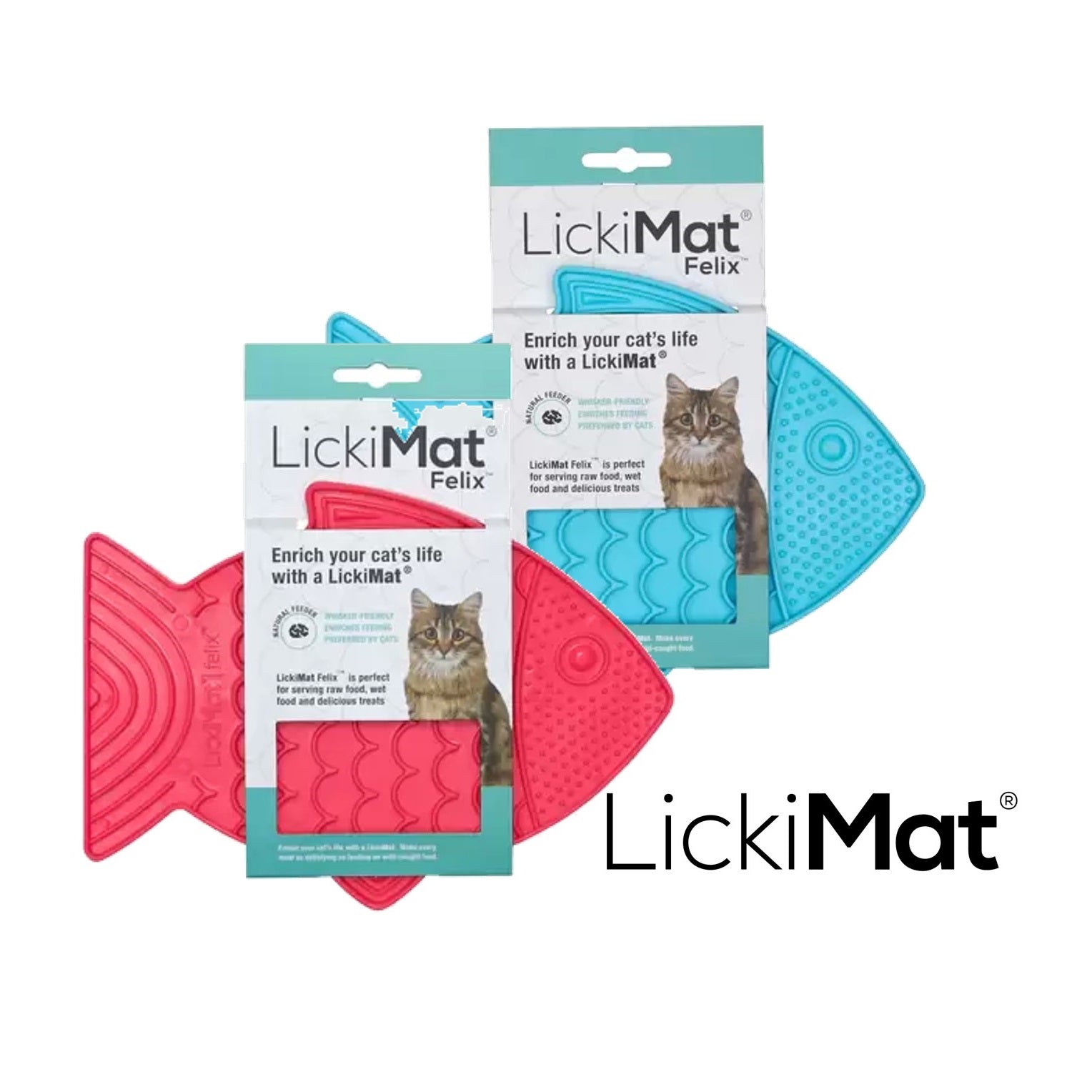 Lickimat Cat Felix Slow Feeder Mat - Brookies Rural Traders