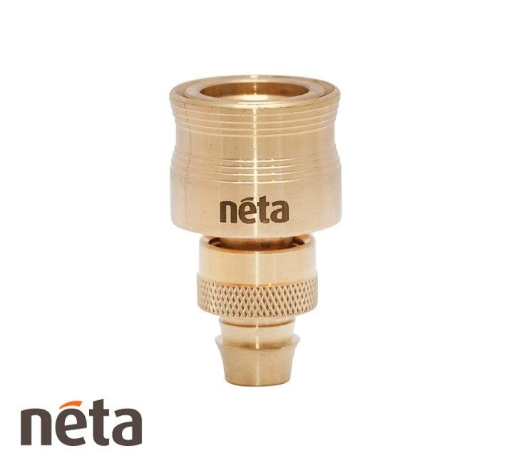 Neta Brass 12mm Screw Hose Connector - Brookies Rural Traders