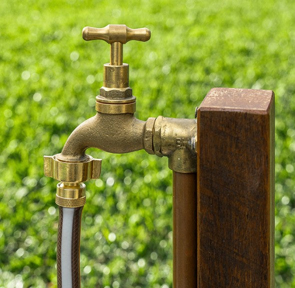 Neta Brass 12mm Screw On Tap Adaptor - Brookies Rural Traders