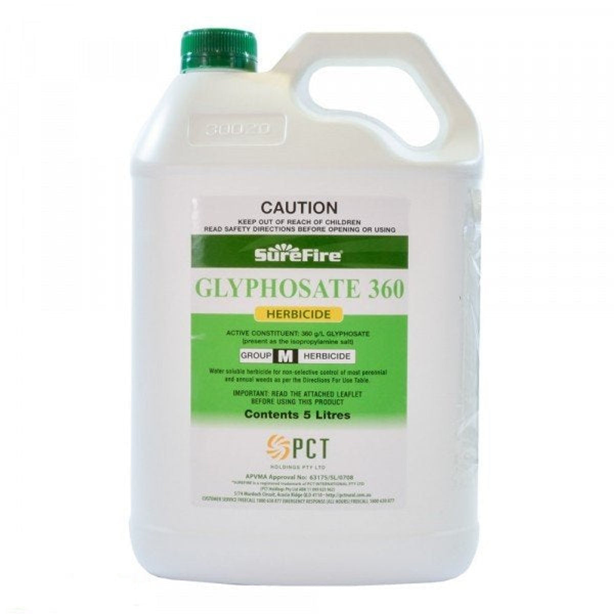 Surefire Glyphosate 360 Herbicide - 360g/L Glyphosate - Brookies Rural ...