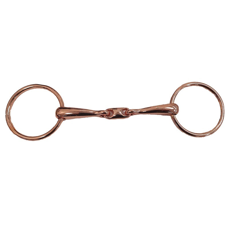 Gold Medal Loose Ring Training Snaffle Bit - Brookies Rural Traders