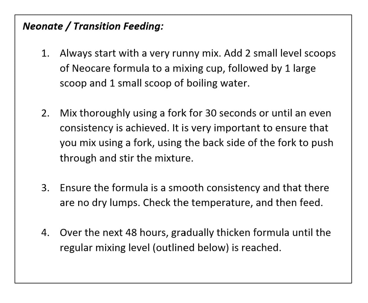 Vetafarm Neo Care Hand Rearing Formula for Birds - Brookies Rural Traders
